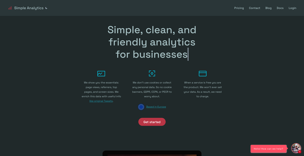 A list of privacy-friendly Google Analytics alternatives.