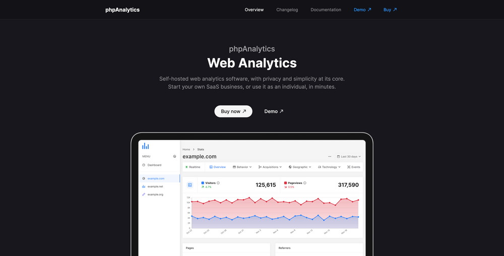 A list of privacy-friendly Google Analytics alternatives.