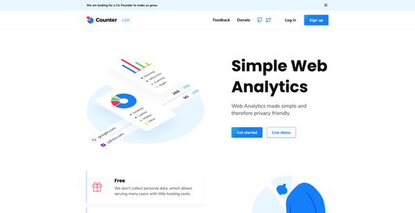 A list of privacy-friendly Google Analytics alternatives.